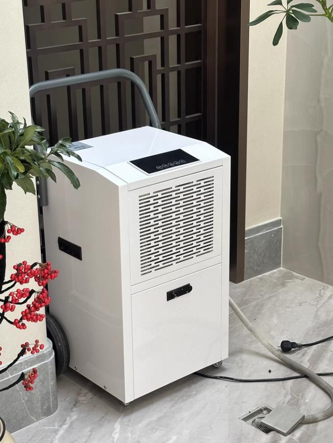 60L industrial dehumidifier(with Handles), rapid dehumidification in 10 ...